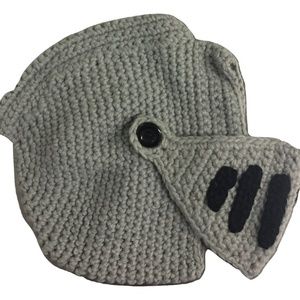 Accessories | Knitted Winter Medieval Knight Hat Unisex Knitted | Poshmark